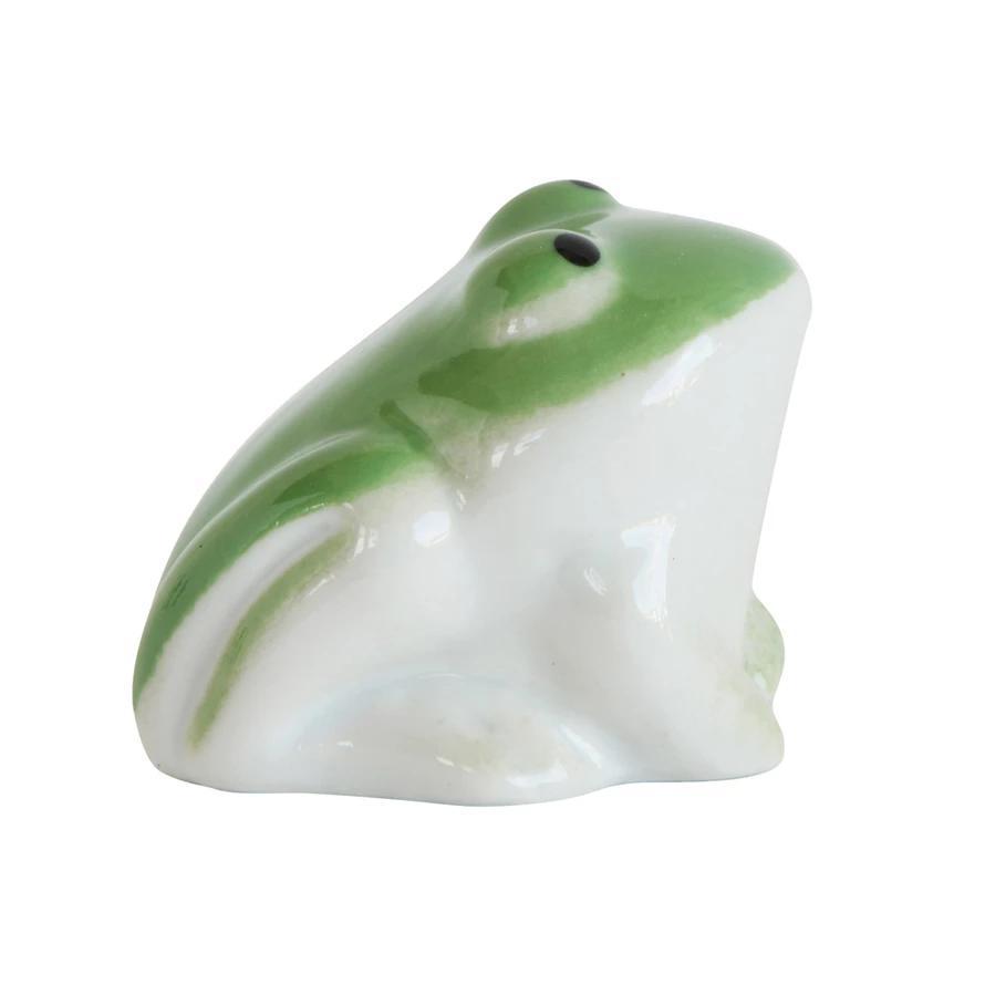 Stoneware Floating Frog – Ancient Lore Village